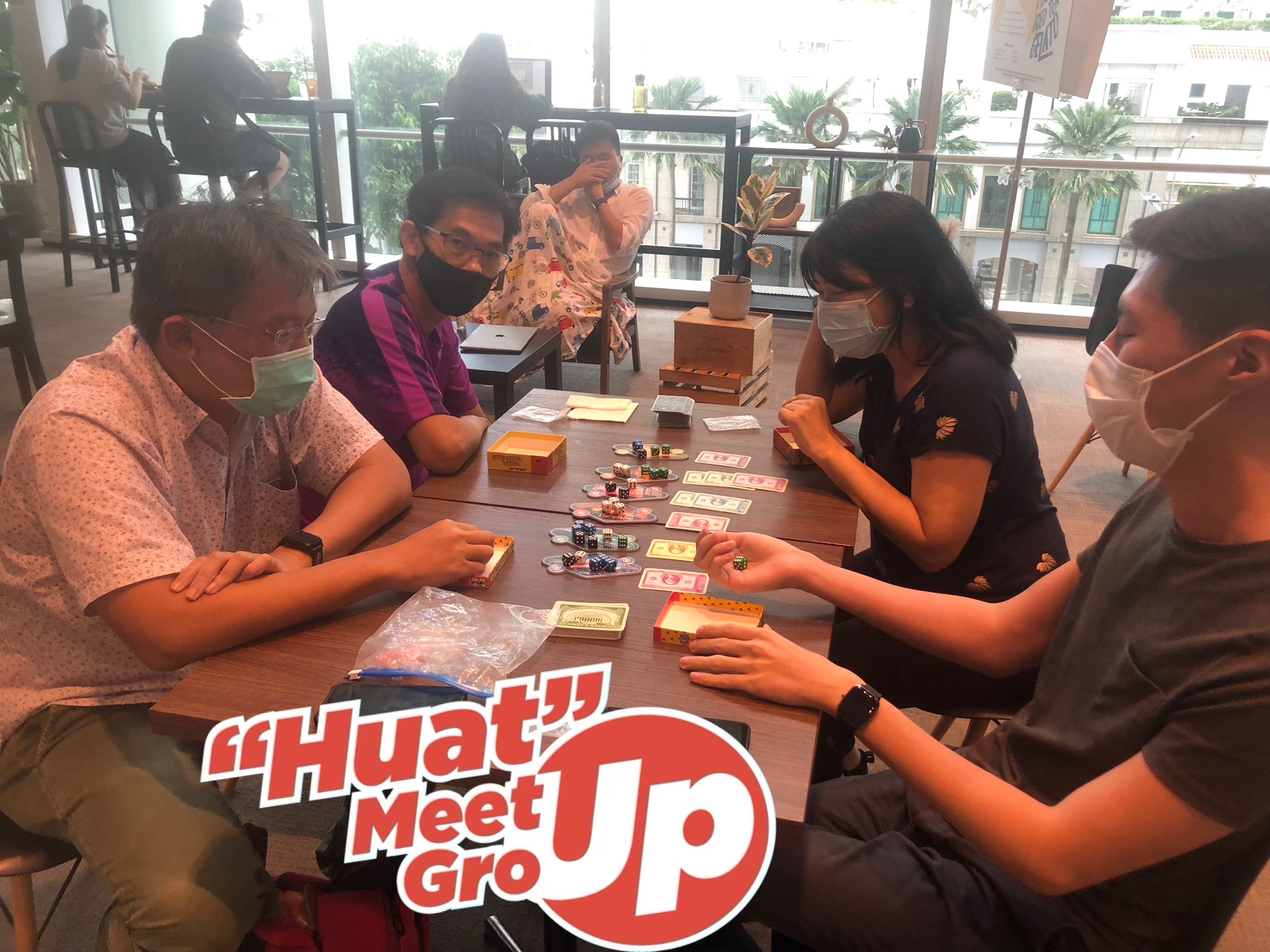 Fast Fun Simple Boardgaming at NLB OTC Cafe | Enjoying & Relaxing ...